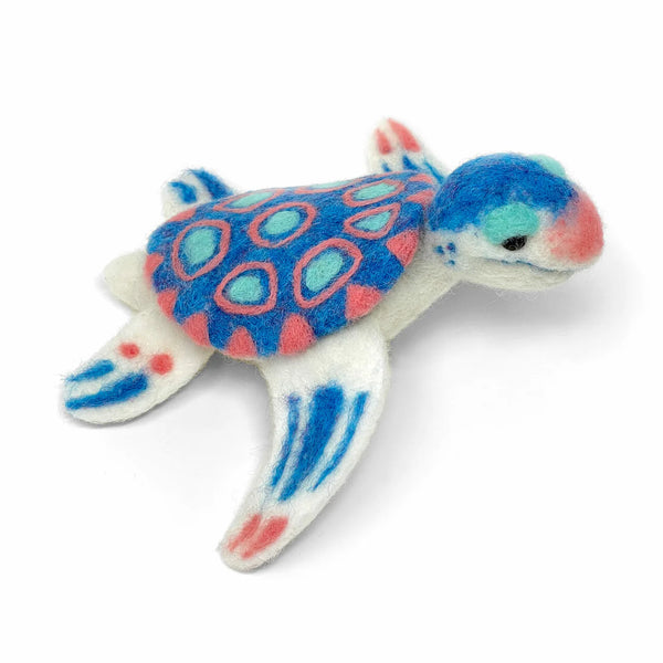 Sea Turtle Needle Felting Kit Crafting Kit The Crafty Kit Company CKC ...