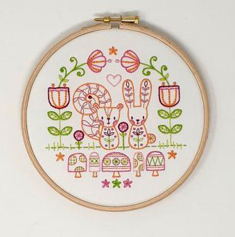 Woodlands Magic Embroidery Kit By My Embroidery From Creative World of ...
