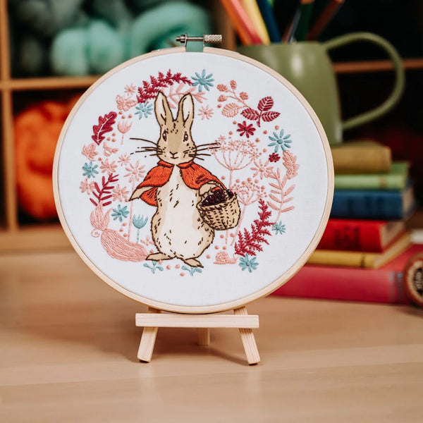 Flopsy Goes Blackberry Picking Beatrix Potter Embroidery Kit The Craft ...
