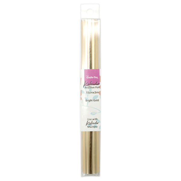 Kaleido Reactive Foil Bright Gold By John Next Door & Craft Too CTFR00 ...