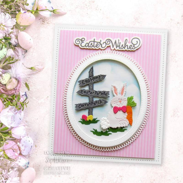 Easter Bunny Necessities Die Sue Wilson Creative Expressions Cutting C ...
