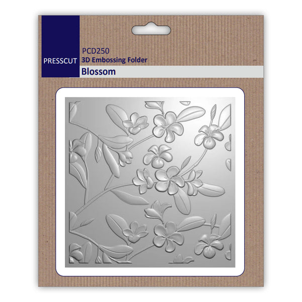 Blossom Die and Embossing Folder Set By Presscut from Crafts Too PCD25 ...