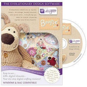 Digital Designer Boofle Knitted Dog 'Premier Collection' Disc -Templat ...